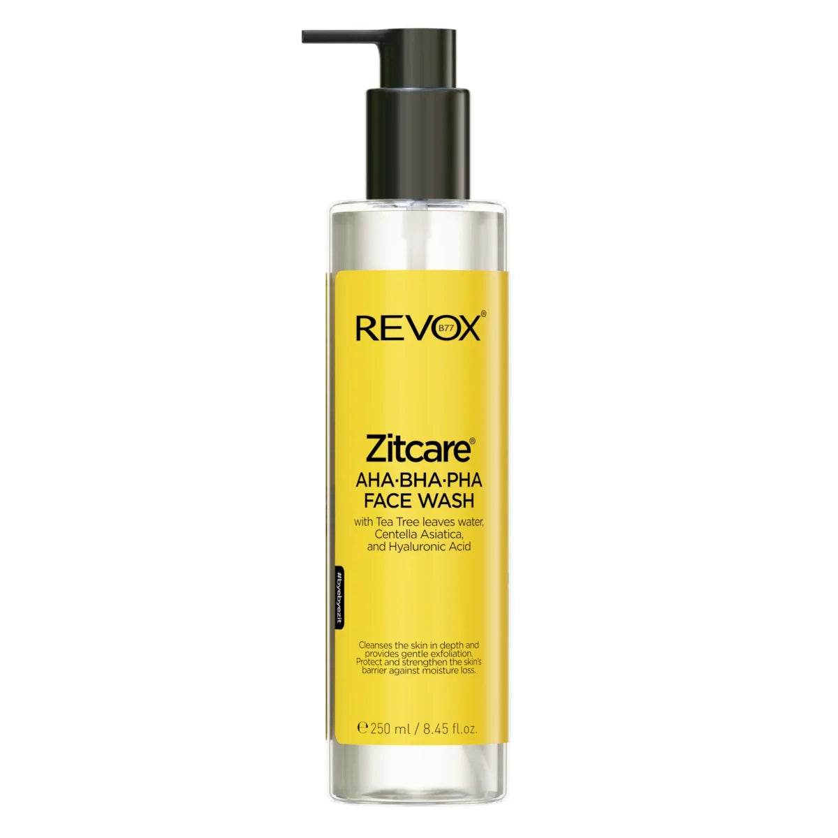 Revox Zitcare AHA.BHA.PHA Gel Nettoyant – 250ml | Nova Para