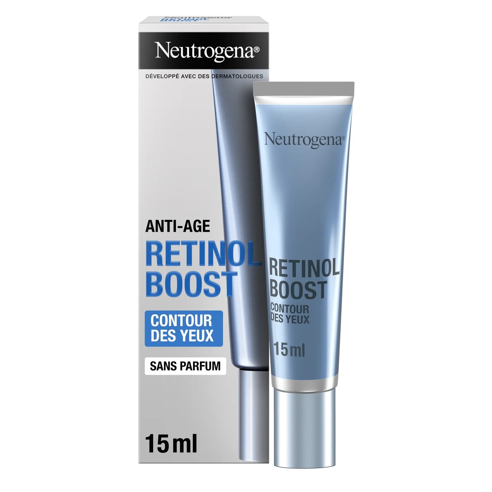⭐ NEUTROGENA Retinol Boost Eye Cream 15ml Livraison Gratuite 399 MAD ...