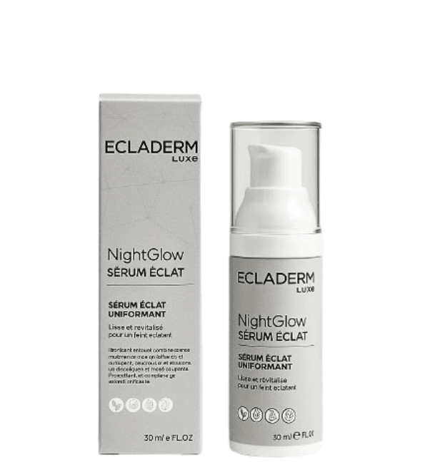 ECLADERM Pack Promo Night Glow Serum + Crème Jour OFFERTE | Nova Para