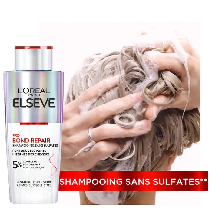 Elseve Routine Bond Repair Shampoing 2x 200ml+Pre-Shampooing 200ml Pac
