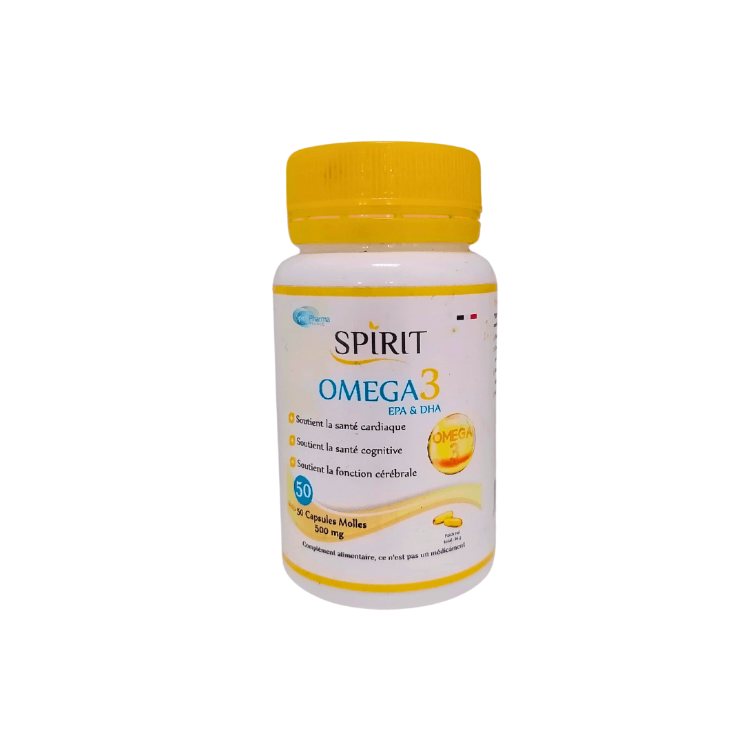 Spirit Omega 3 500mg 50 Capsules | Nova Para