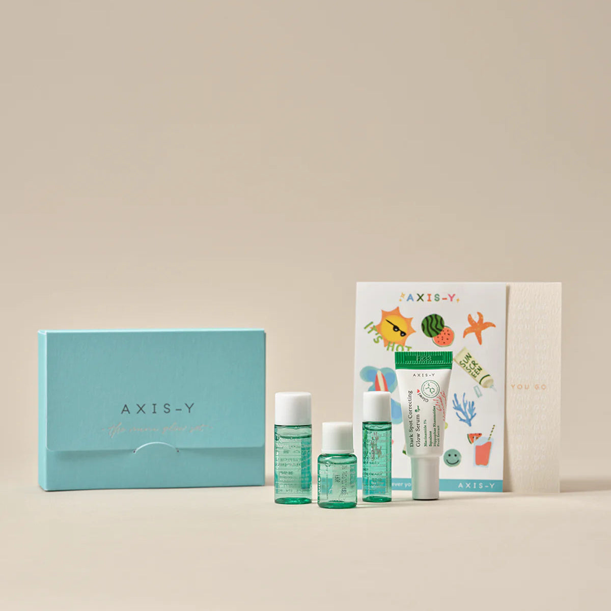 AXIS-Y The Mini Glow Set Coffret Découverte Éclat K-Beauty ...