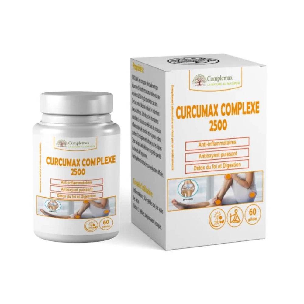 Complemax Curcumax 2500 60 Gélules