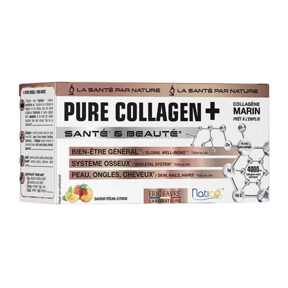 ERIC FAVRE PURE COLLAGEN + SAVEUR PECHE CITRON | Nova Para