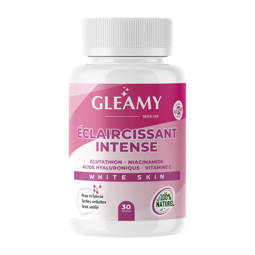 ⭐ Gleamy Eclaircissant Intense 30 Gélules Teint Lumineux Livraison ...
