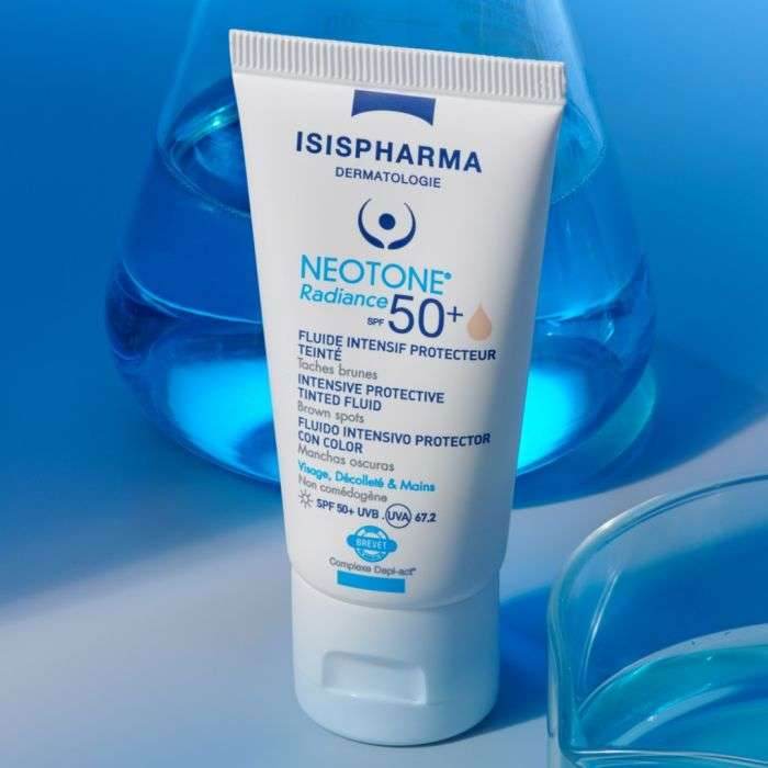 Isispharma Neotone Radiance SPF 50+ Soin Dépigmentant Protecteur Anti ...