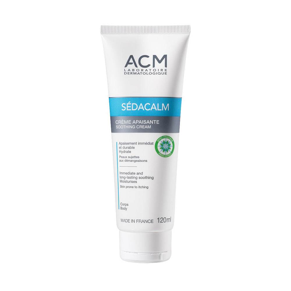 ACM Sédacalm Crème Apaisante Corps 120ml Peaux Atopiques Sensibles ...