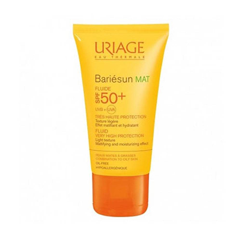 URIAGE Bariésun Écran Mat SPF50+ 50ml - Fluide Matifiant Protection ...